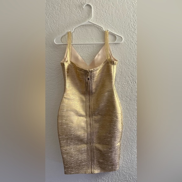 Dresses | Beachside Bunny Gold Bodycon Dress Very Sturdy And Smoothing ...